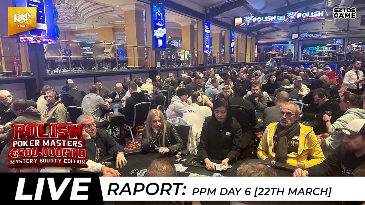 POLISH POKER MASTERS ROZVADOV: 22 MARCH 2025, 23:56 UTC+01:00 - Sztos Game